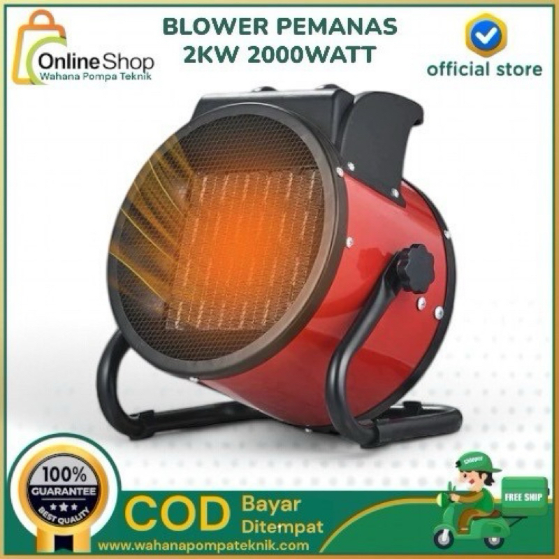 Jual BLOWER HEATER / Pemanas ruangan ekonomis 2000 watt Pemanas ruangan ...