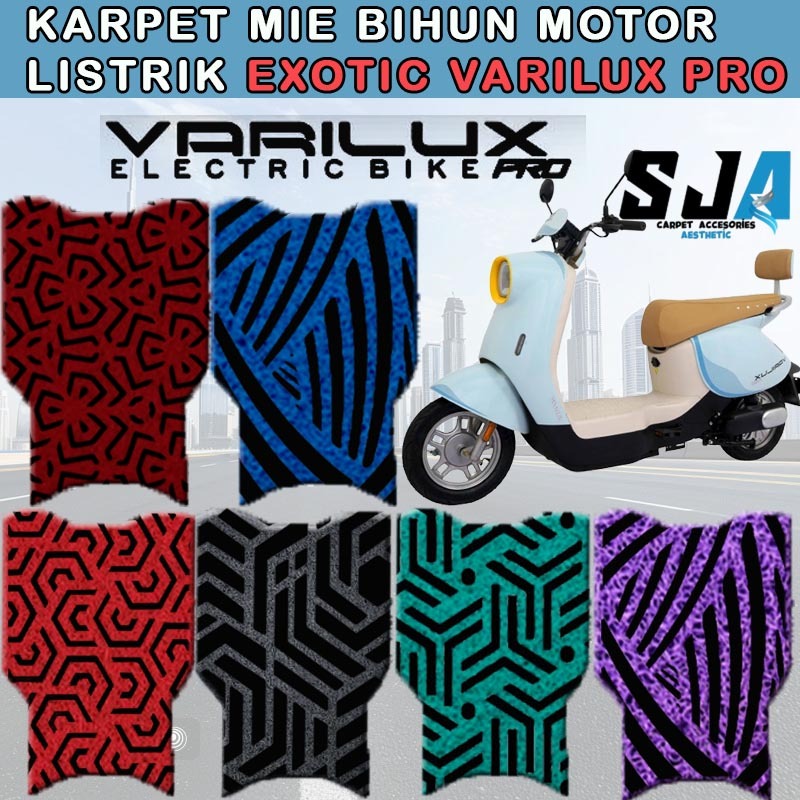 Jual Karpet Sepeda Motor Listrik Selis EXOTIC VARILUX LX/PRO Model ...