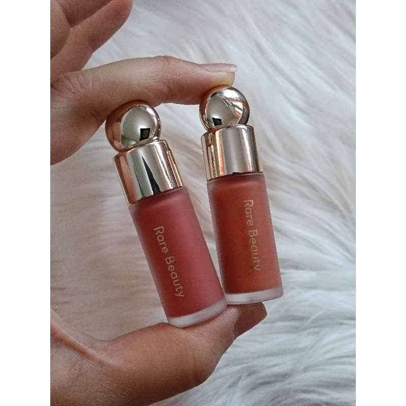 Jual Rare Beauty mini liquid blush, mini liquid illuminizer, mini lip ...