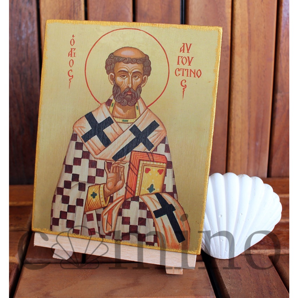 Jual Ikon St Agustinus Hipo | Augustine Hippo Aurelius Augustinus ...