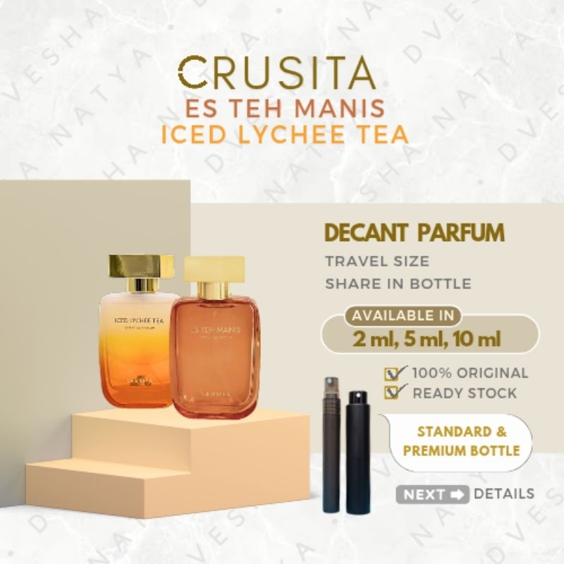 Jual CRUSITA ES TEH MANIS/ CRUSITA ICED LYCHEE TEA [Decant Parfum ...