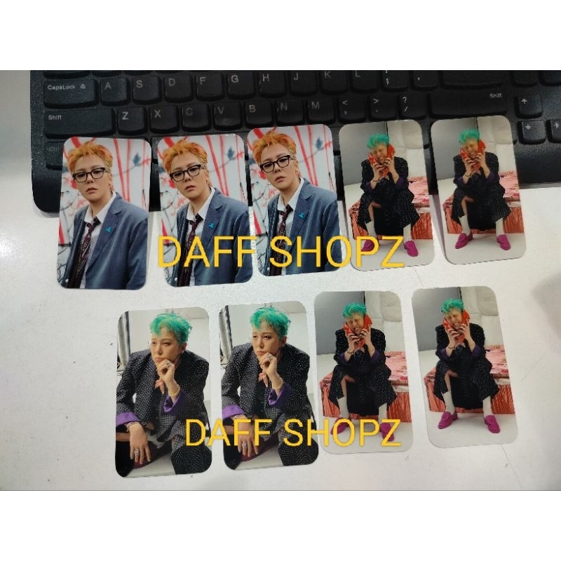 Jual G-Dragon photocard - Special photocard dari Album Ubermensch Fan ...