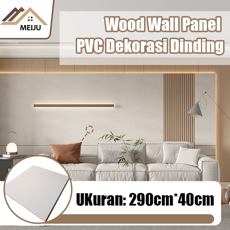 Jual Wallboard PVC Dinding Ukuran Panjang 2.95 Meter Lebar 40 cm Tebal ...