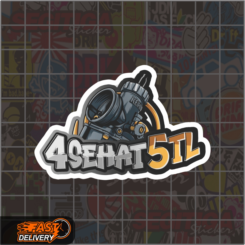 Jual Sticker 4Sehat 5TL V2 Ukuran 7 x 4.5 Cm | Shopee Indonesia