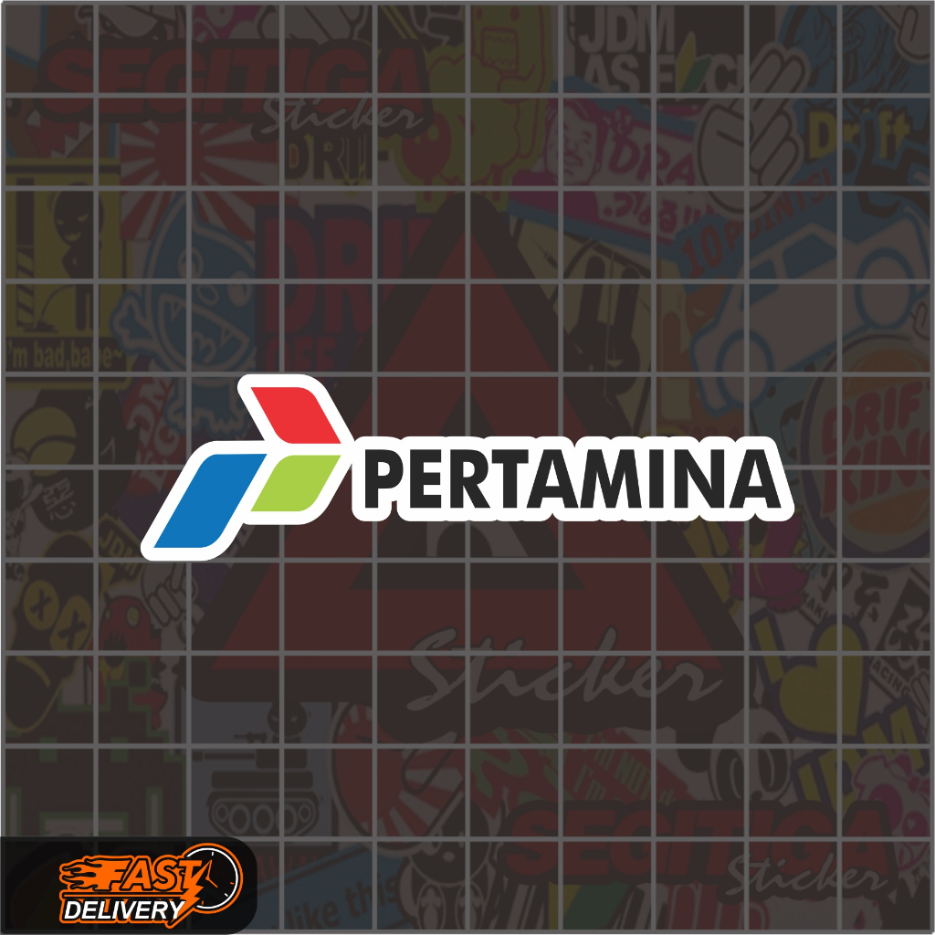 Jual Sticker Pertamina Ukuran 10.5 x 3 Cm | Shopee Indonesia
