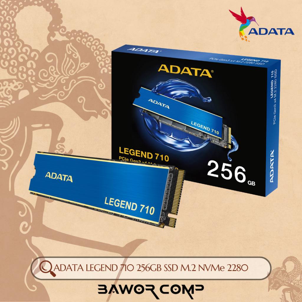 Jual SSD ADATA LEGEND 710 256GB M.2 NVME PCIe Gen 3 x4 2280 M2 | Shopee ...