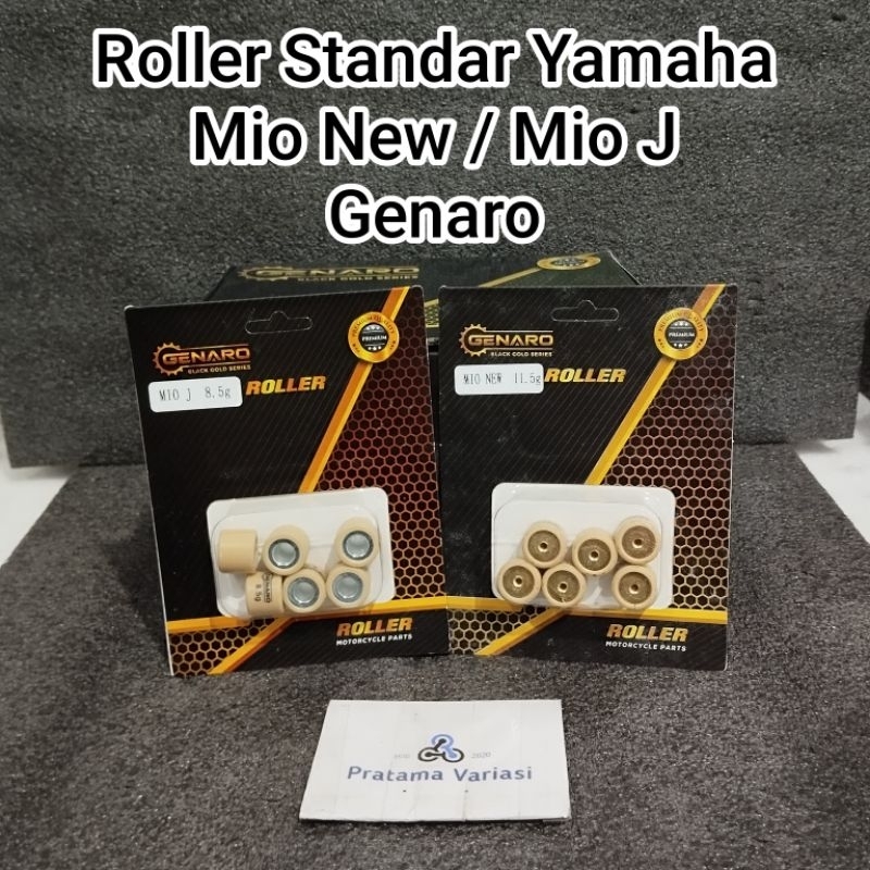 Jual [1 Set] Roller Only / Roler Standar Motor YAMAHA Mio / Mio J Merek Genaro | Shopee Indonesia