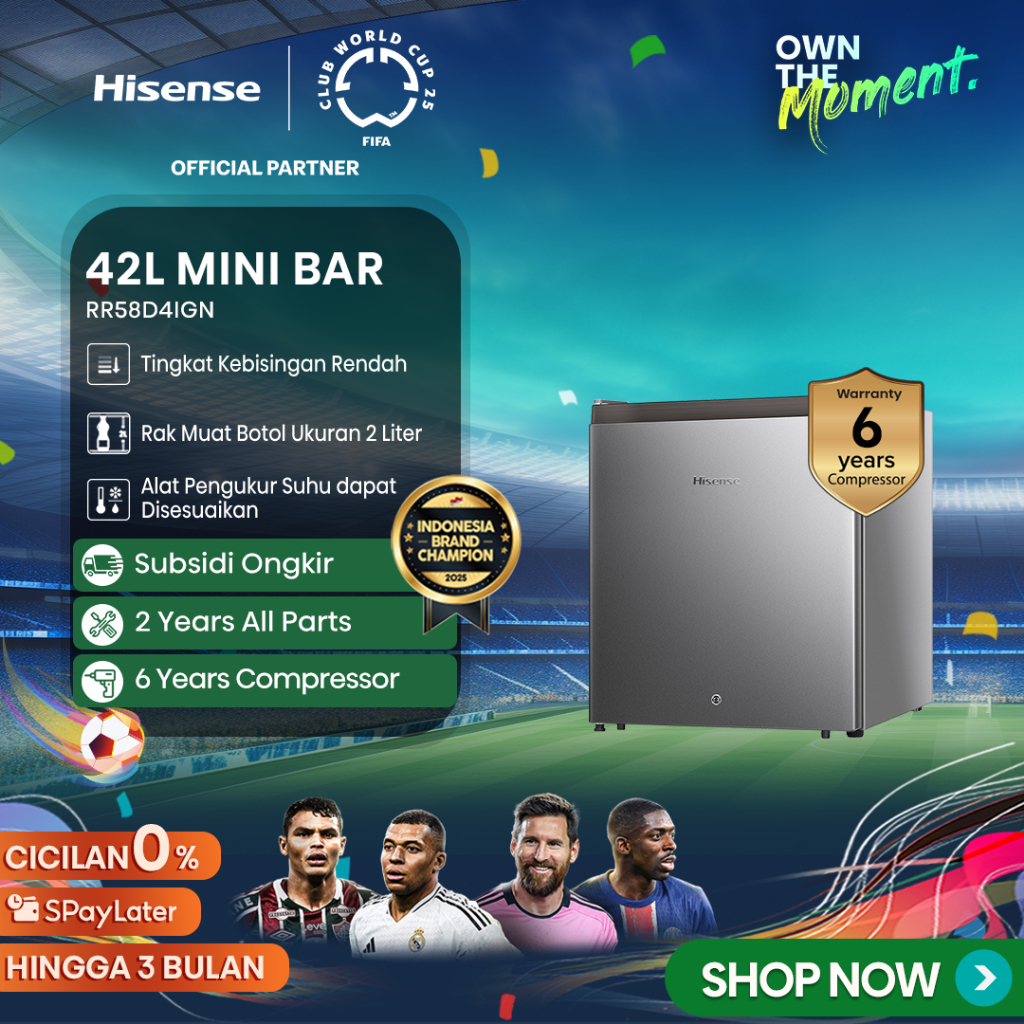 Jual Hisense Kulkas Mini Bar (Refrigerator) Lemari Es Portable ...