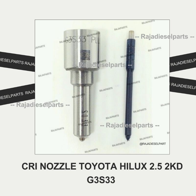 Jual DIZZOPLUS COMMONRAIL NOZZLE TOYOTA HILUX 2KD 2500CC NOZZLE G3S33 ...