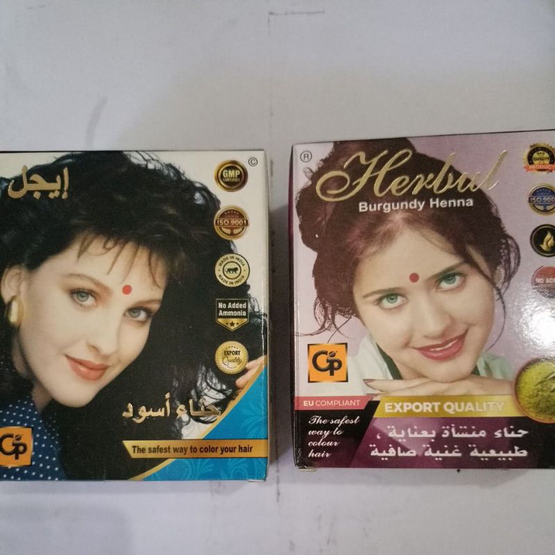 Jual Henna Eagle ( Black / Brown/ Burgundy) | Shopee Indonesia