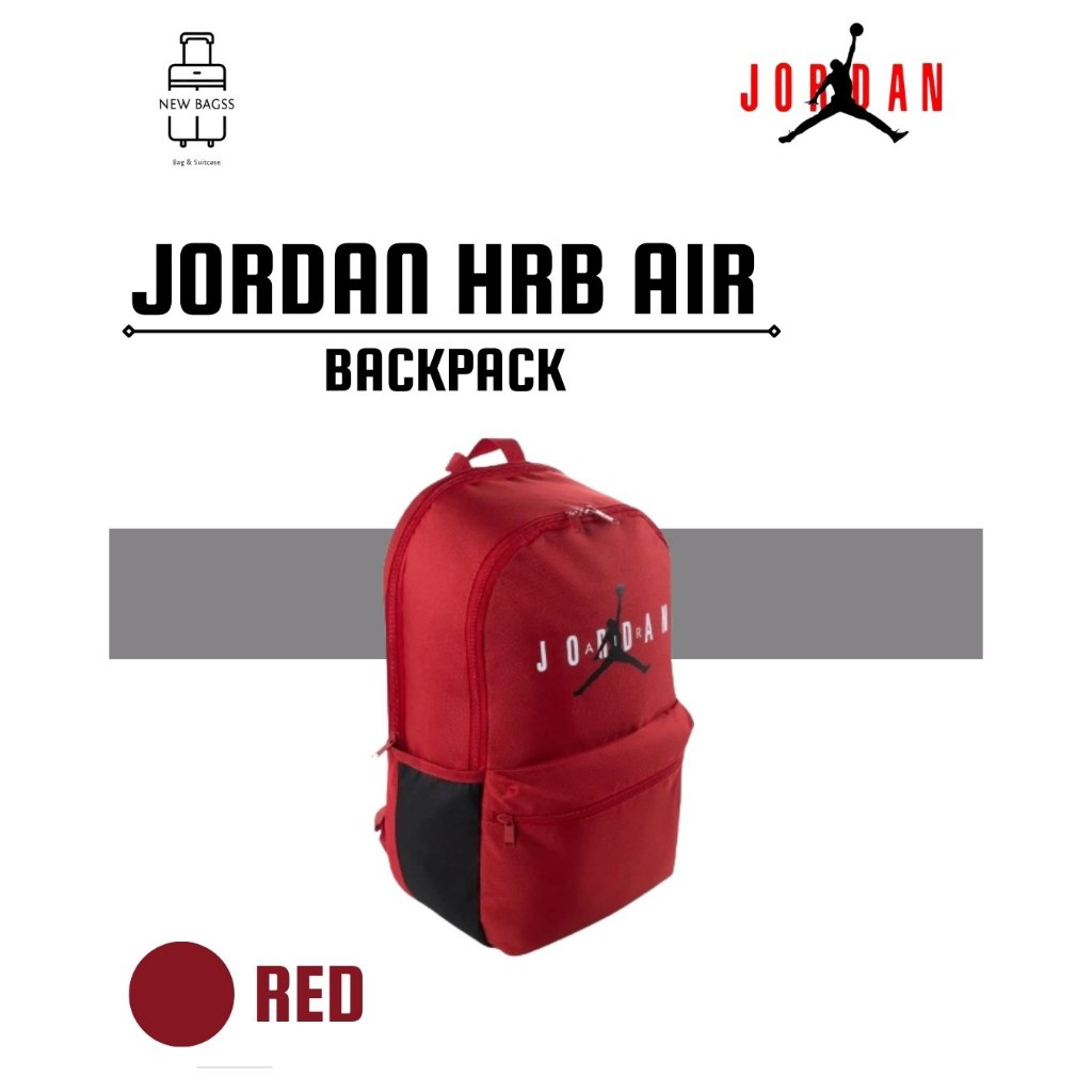 Jual Tas Jordan HRB Air Backpack Red Original | Shopee Indonesia