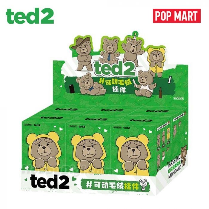 Jual READY STOCK - TED 2 TEDDY BEAR PLUSH PENDANT BLIND BOX WHOLE SET ORIGINAL POPMART INDONESIA ...