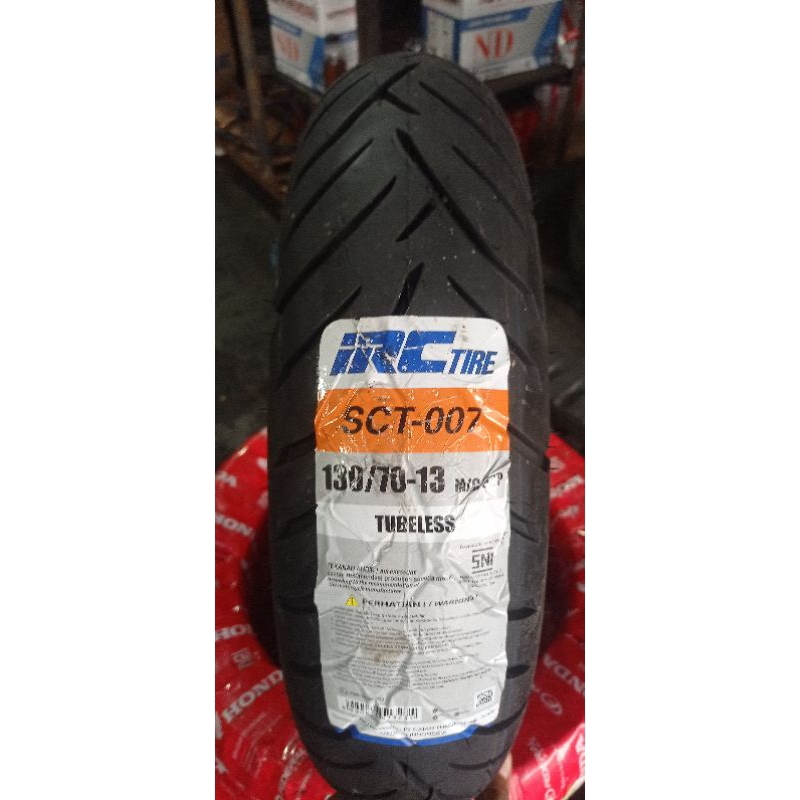 Jual Ban luar Tubles Belakang Motor ADV 150, NMAX, PCX 160 IRC SCT-007 : 130/70-13 | Shopee ...