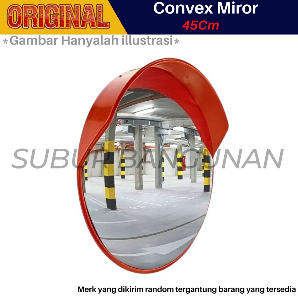 Jual Convex Mirror 45 Cm / Kaca Cermin Cembung 45CM Simpang Jalan ...