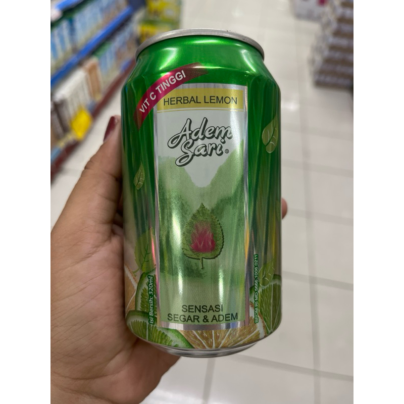 Jual adem sari chingku lemon kaleng 320ml | Shopee Indonesia