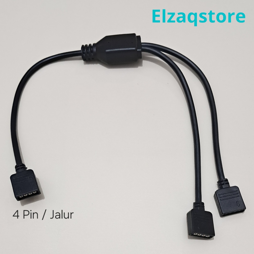 Jual Splitter Kabel LED Strip RGB Jadi 2 Cabang Bentuk Y | Shopee Indonesia