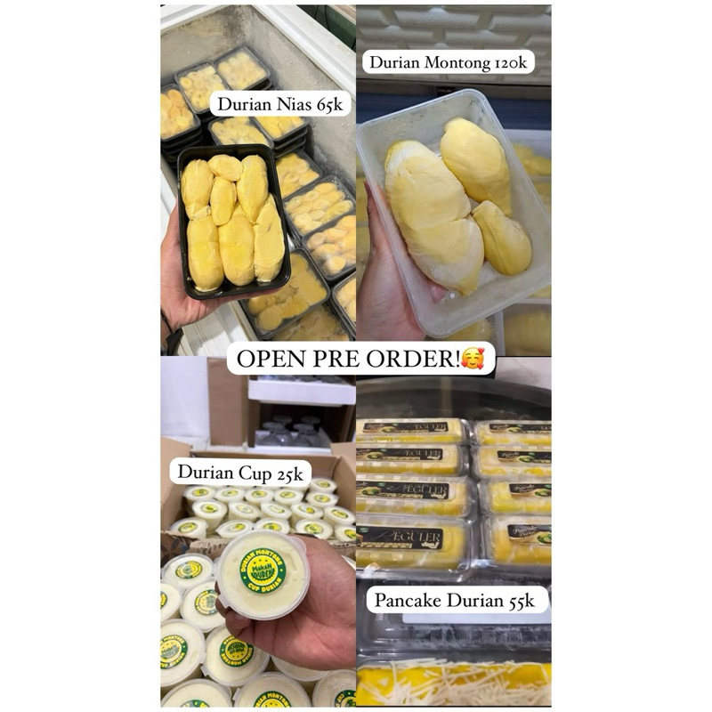 Jual PRE ORDER DURIAN | Shopee Indonesia