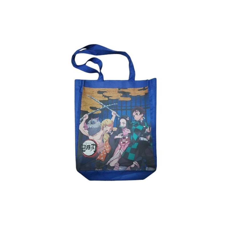 Jual tote bag pria//tote bag pria skena//tote bag demon slayer//tote ...