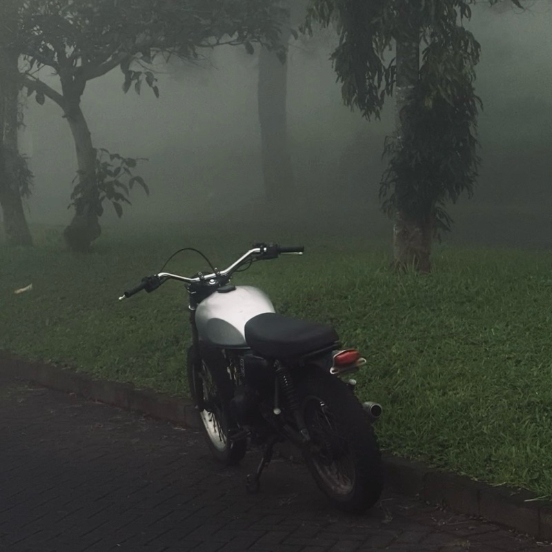 Jual Stang Custom Tebal British, Flat Tracker, Scrambler, W175 | Shopee ...