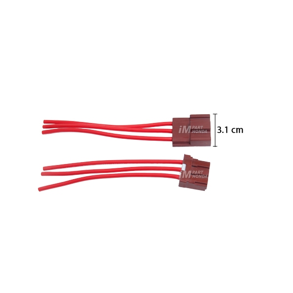 Jual Socket Kabel ECU ECM 3 Pin Male & Female Vario 125 Old Genio ADV ...