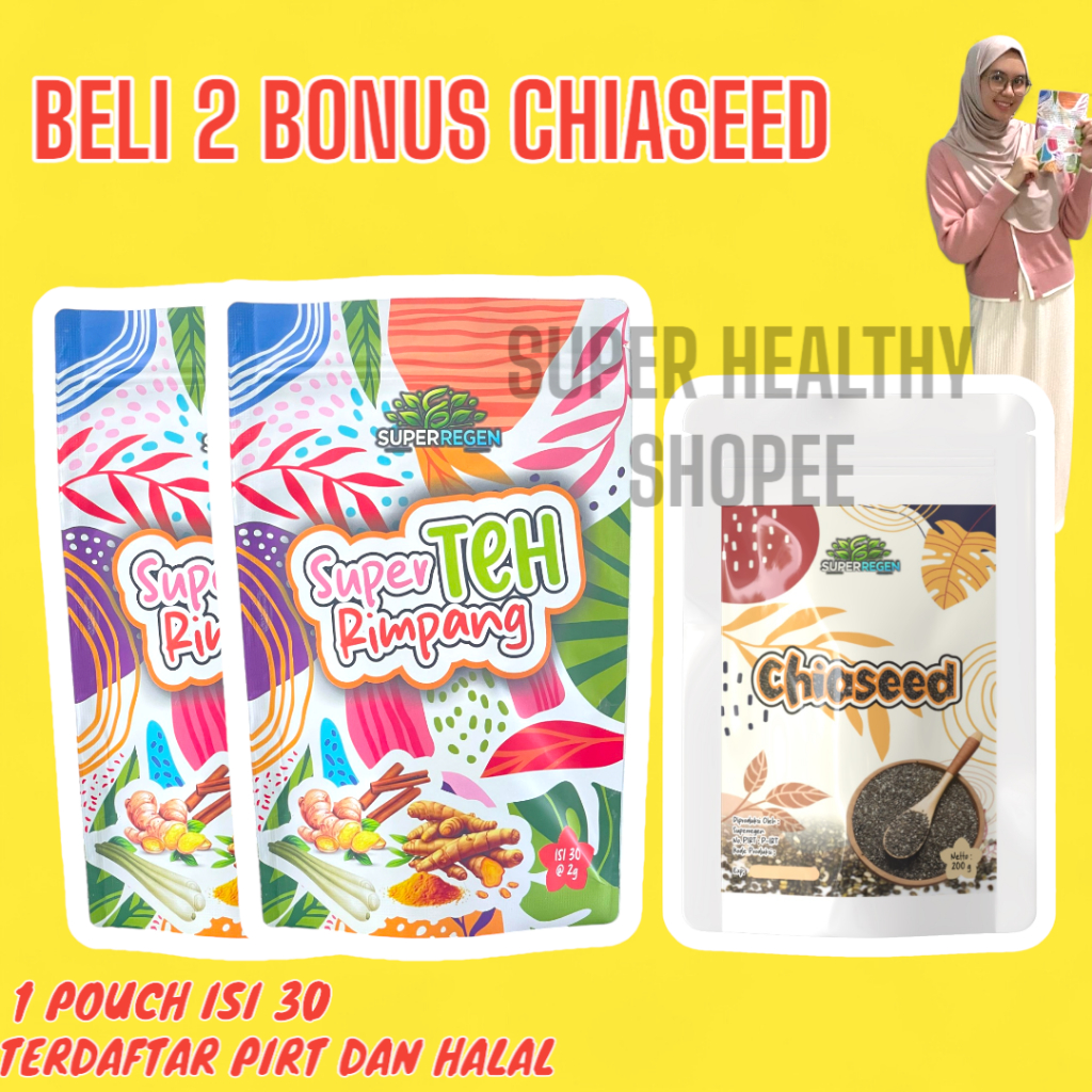 Jual Teh Jahe Sereh Kunyit Lengkuas SUPER REGEN - Super Teh Rimpang ala ...