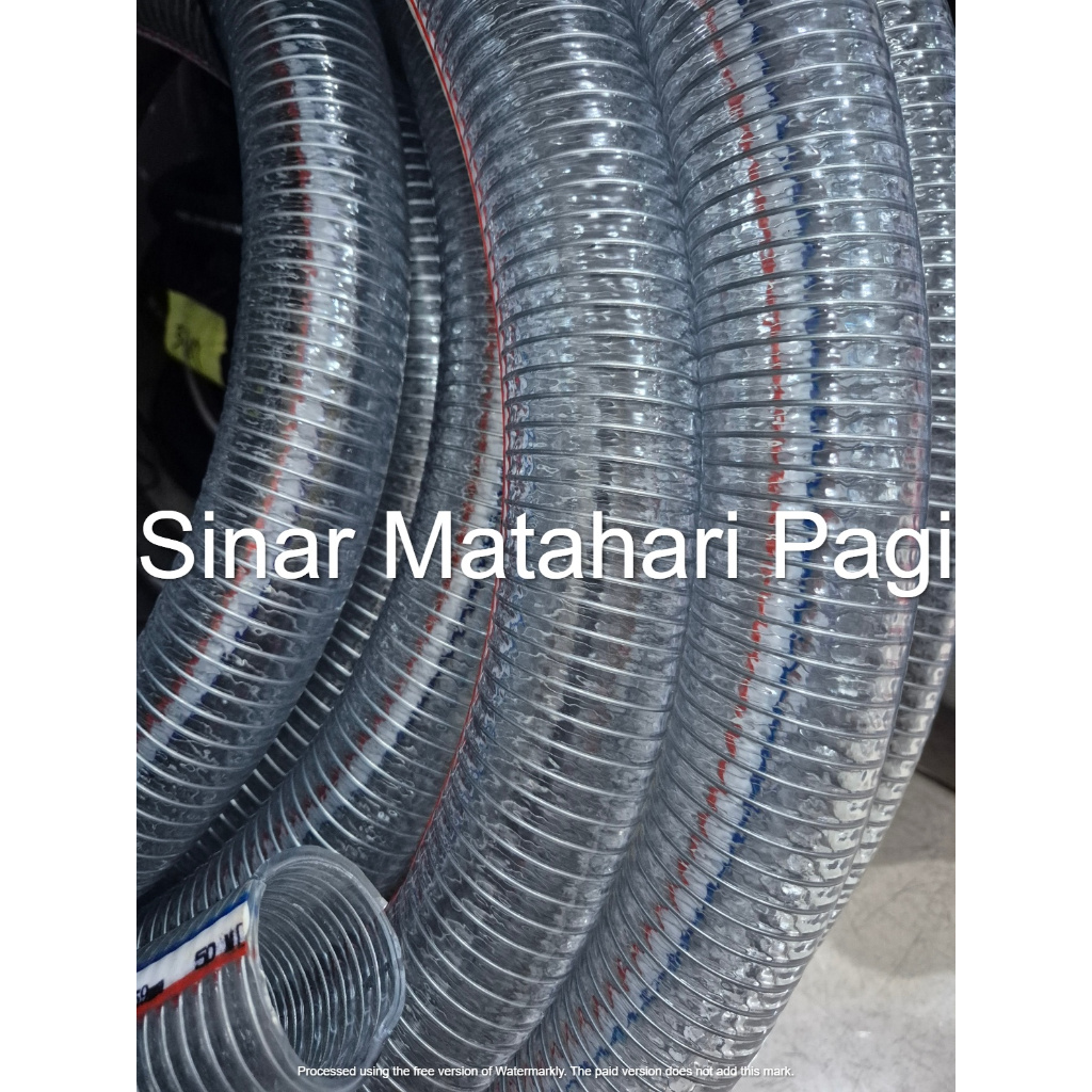 Jual Selang Kawat 2 inch / Spring Hose 2 inch x 50 m per roll | Shopee ...