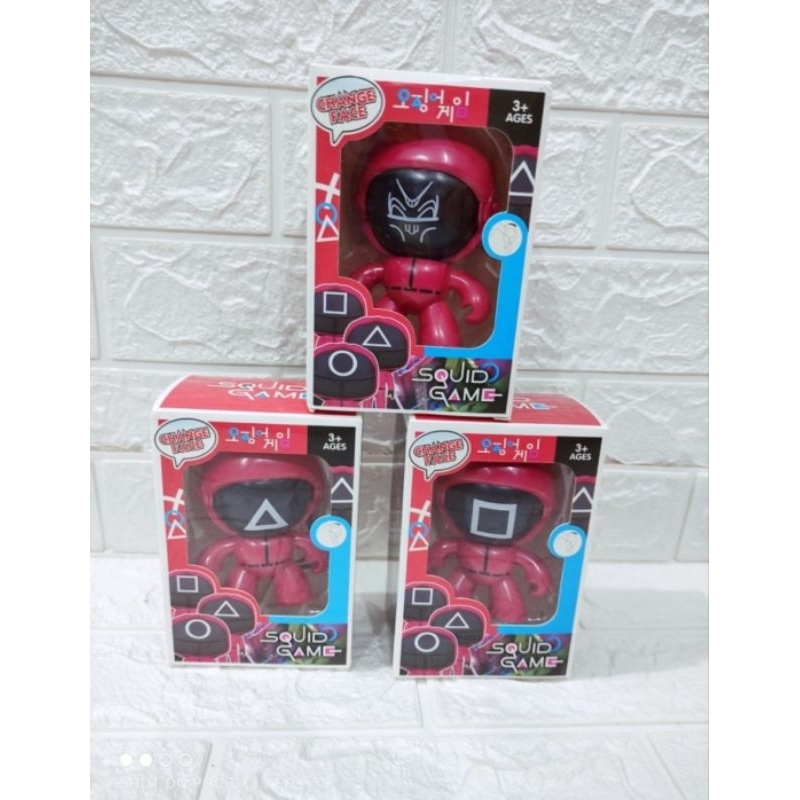 Jual MAINAN ANAK ROBOT SQUID GAME/MAINAN ANAK FIGURE SQUID GAME/ROBOT 3 ...
