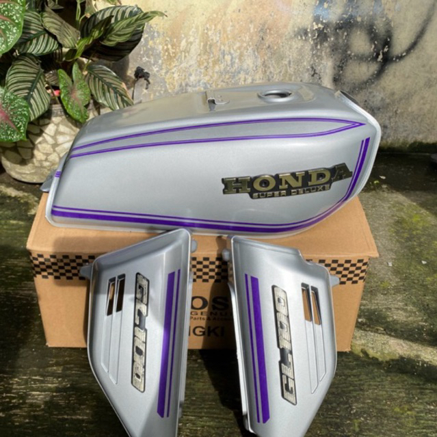 Jual Baju body gl 100 gl 125 tangki impor pres pabrikan detail original ...