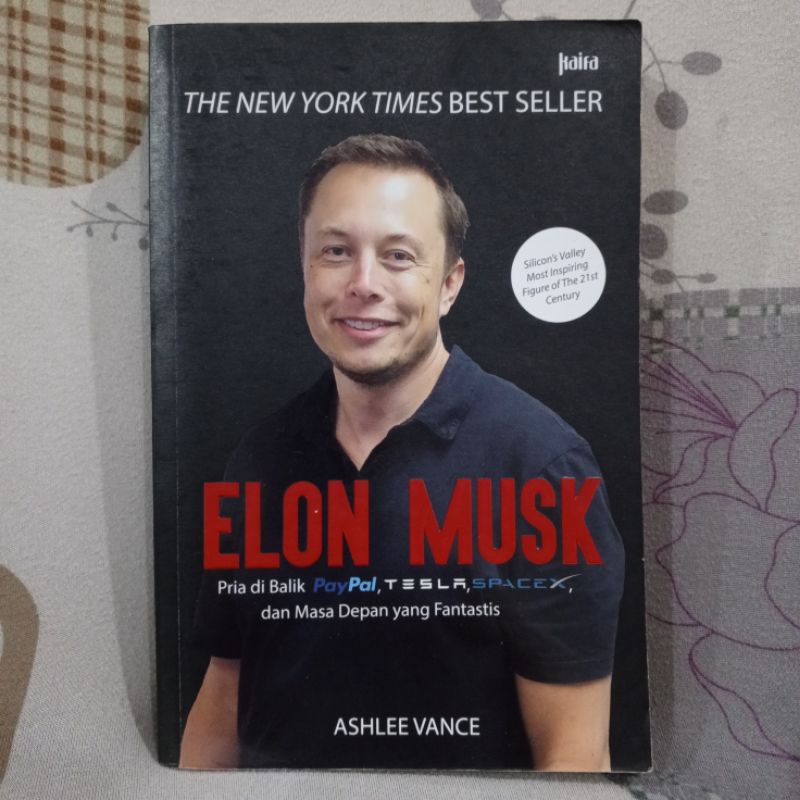Jual Biografi Elon Musk, Pria di balik Paypal, Tesla, SpaceX, dan Masa ...