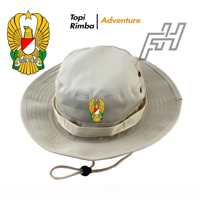 Jual Topi Rimba TNI AD gunung outdoor- topi Hiking adventure - topi ...