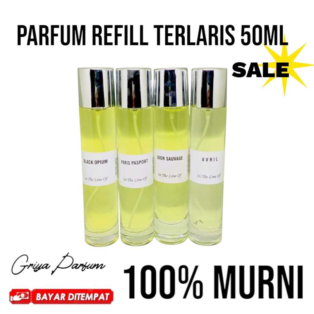 Jual PARFUM REFILL MURNI FULL BIBIT TERLARIS WANGI TAHAN LAMA BISA ...