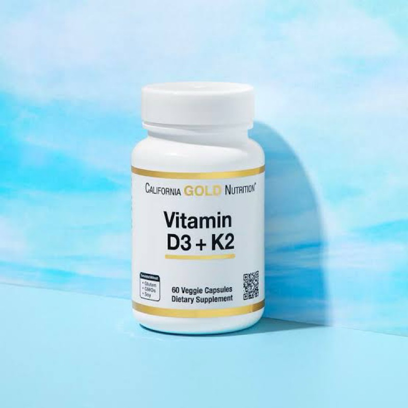 Jual California Gold Vitamin D3 K2 60kapsul | Shopee Indonesia
