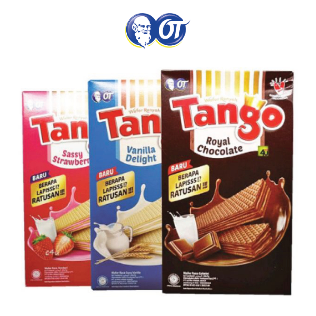 Jual Wafer TANGO 20 Pcs x 5 Gr Gram dari OT Chocolate Coklat Cokelat ...