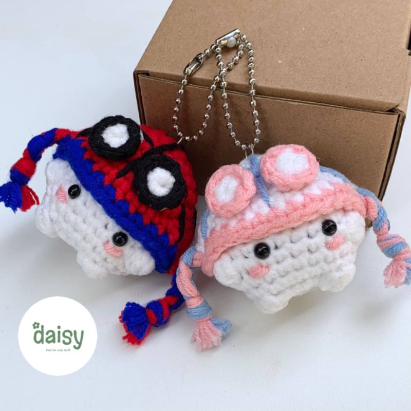 Jual keychain spider gwen peter crochet | Shopee Indonesia