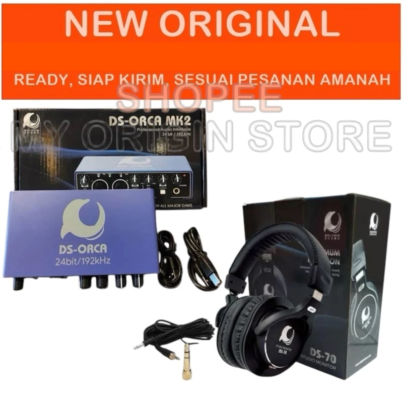 Jual NEW ORIGINAL BERGARANSI PAKET DOLPHIN SOUND SOUNDCARD DS-ORCA ...