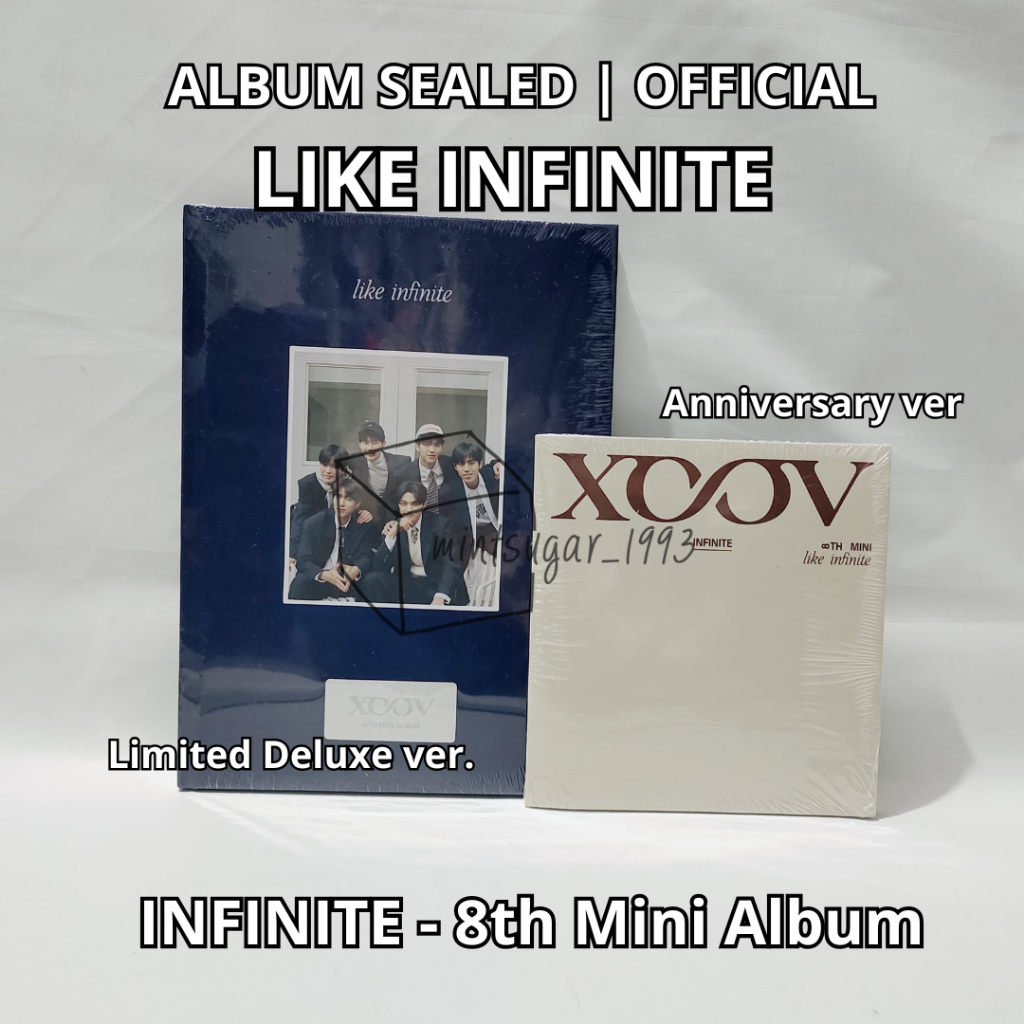 Jual [ READY NEW OFFICIAL ] INFINITE - 8th Mini Album [ LIKE INFINITE ...