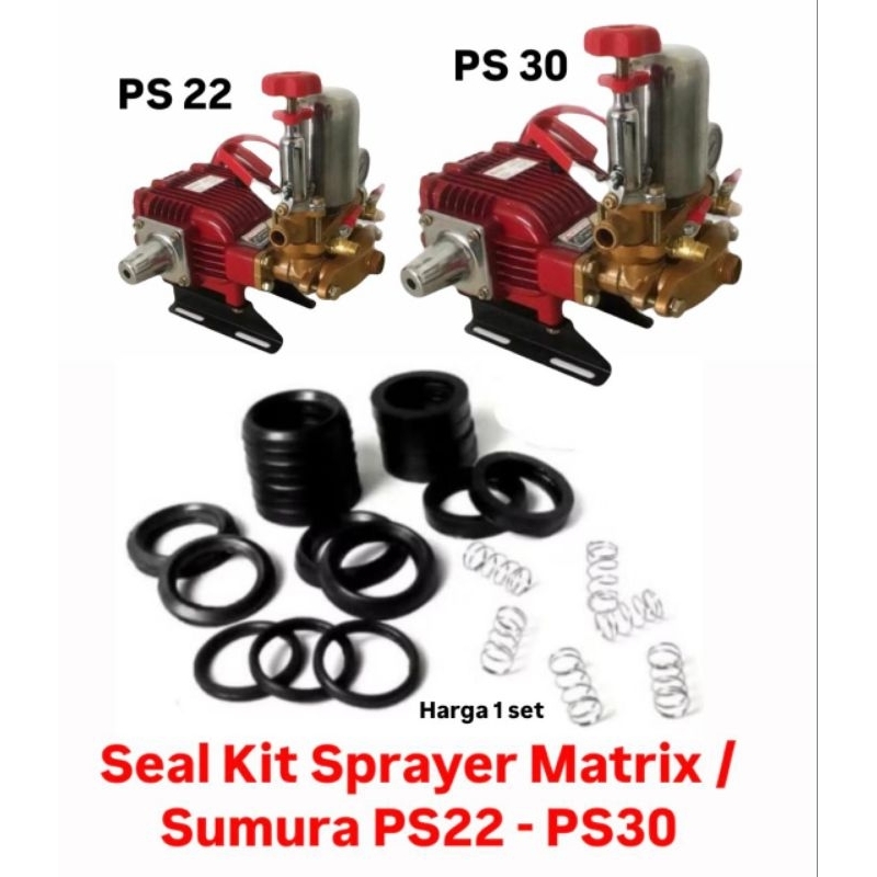 Jual Seal Kit Power Sprayer RRT PS22 PS30 Matri RRT SEAL KIT | Shopee ...