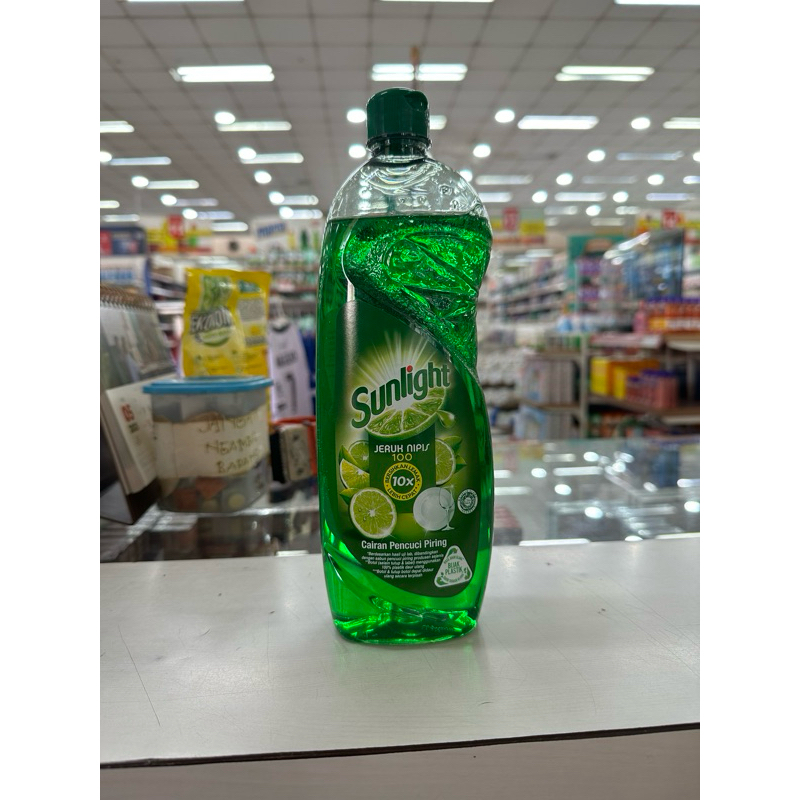 Jual sunlight pencuci piring jeruk nipis 750ml botol | Shopee Indonesia