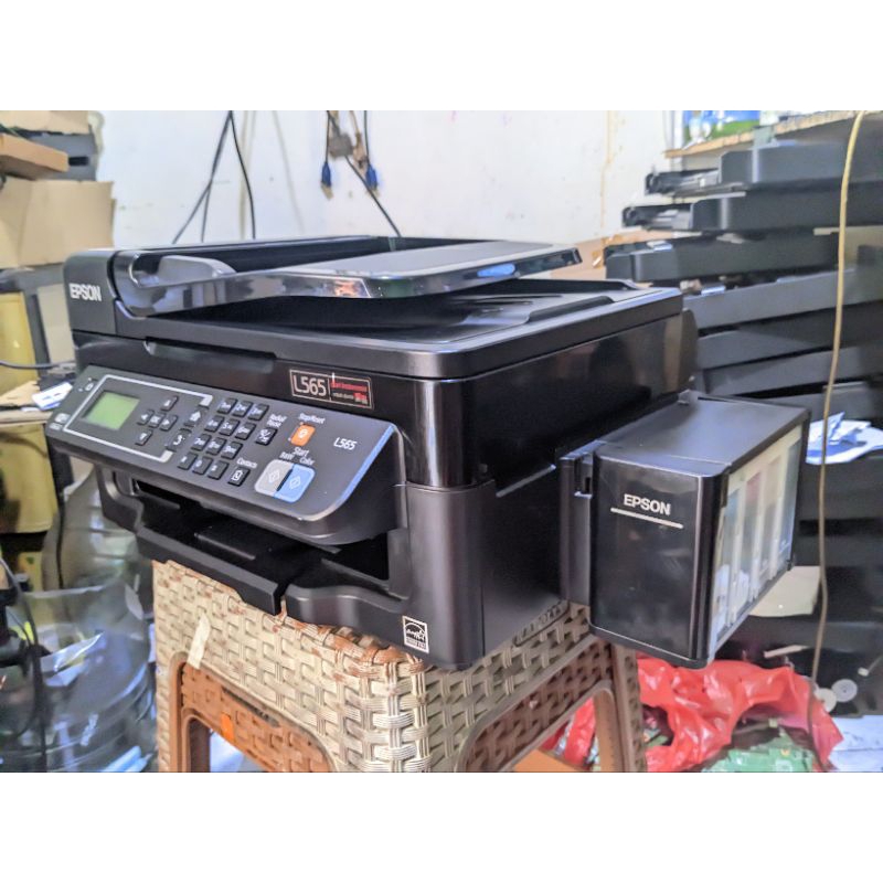 Jual printer Epson L565 wfi all in one second | Shopee Indonesia