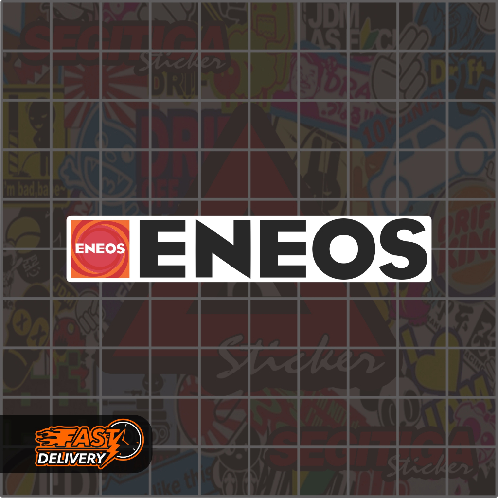 Jual Sticker Logo Eneos V2 Ukuran 11 x 2 Cm | Shopee Indonesia