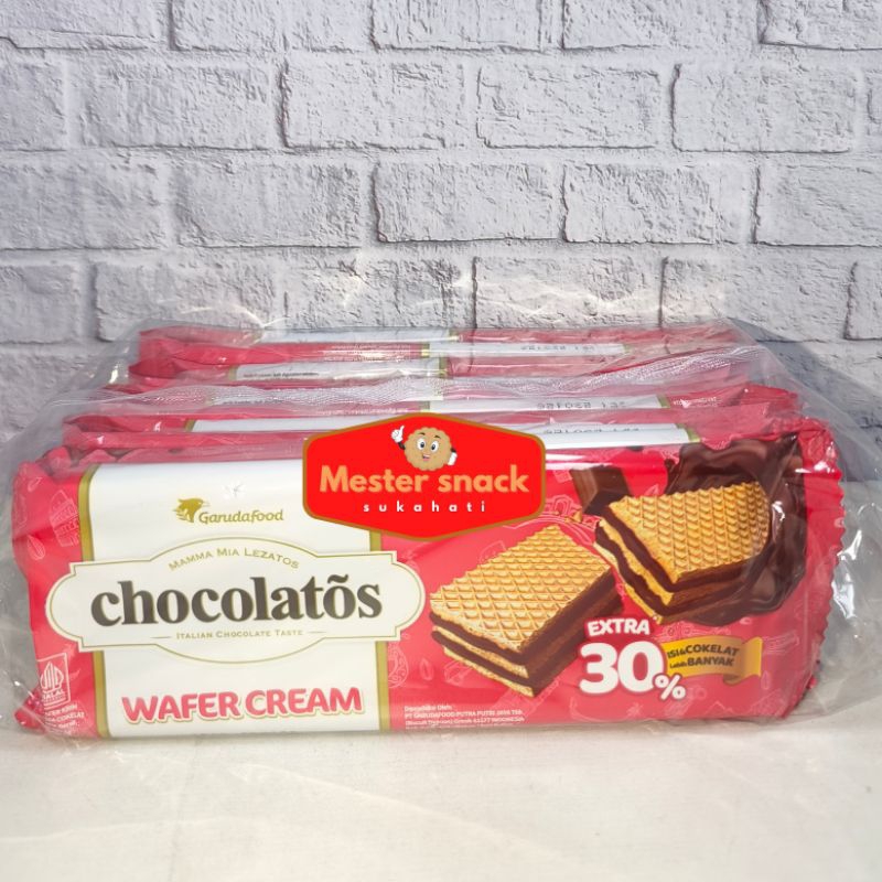 Jual Chocolatos Wafer Cream | Wafer Garuda | Wafer Cokelat | Shopee ...
