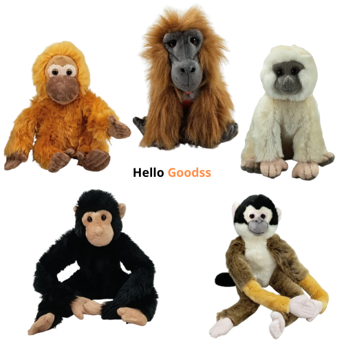 Jual Boneka Binatang Monyet Orang Utan cute Unik - Ukuran M ( Cocok ...