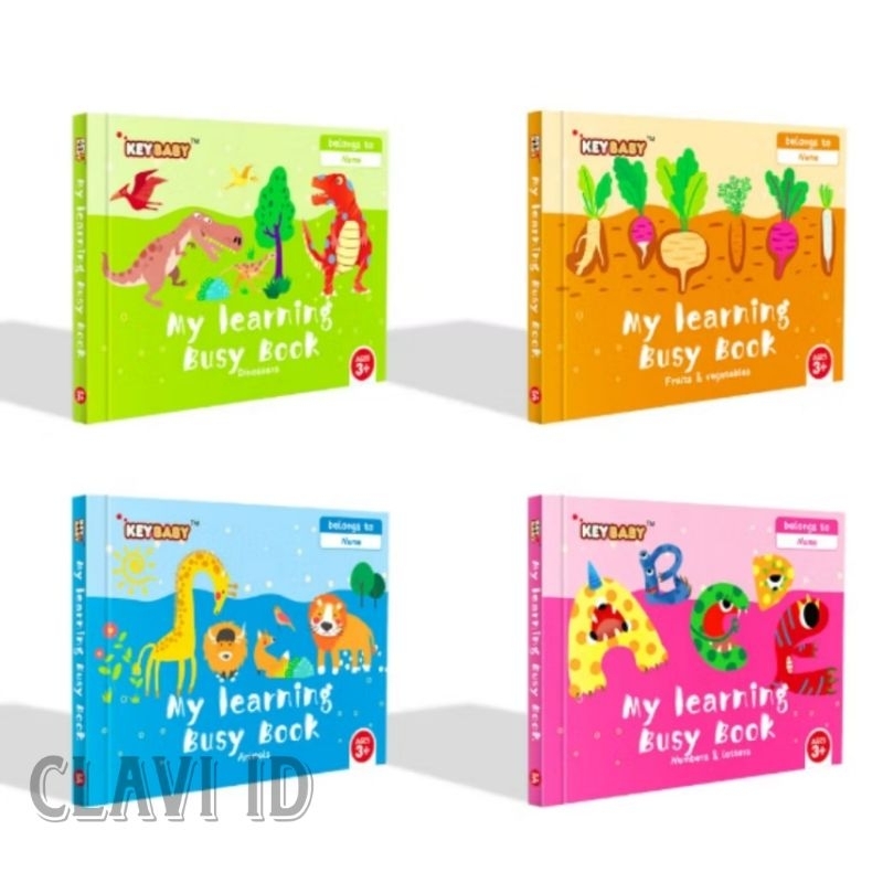 Jual Buku Aktivitas Anak Quiet Book Busy Book - My Learning Busy Book ...