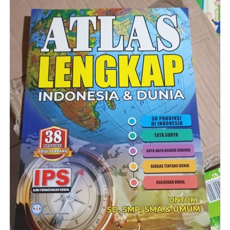 Jual Atlas Edisi Terbaru 38 Provinsi | Shopee Indonesia
