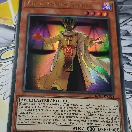 Jual Millennium Seeker - EGS1-EN005 - Ultra Rare - YuGiOh! TCG ORIGINAL | Shopee Indonesia