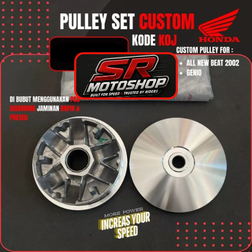 Jual RUMAH ROLLER BEAT NEW KOJ GENIO DELUXE RACING PULLEY RACING 110 ...