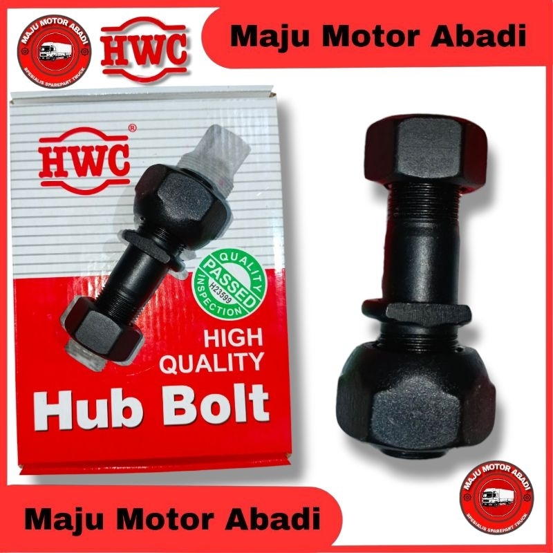 Jual Baut Roda Depan Fuso PS190 / PS220 / 8DC / Fighter Lubang 8 HWC | Shopee Indonesia