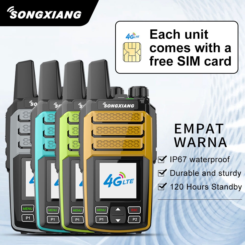 Jual [EKSKLUSIF] N88 SONGXIANG Walkie Talkie Handy Talkie POC Jarak ...