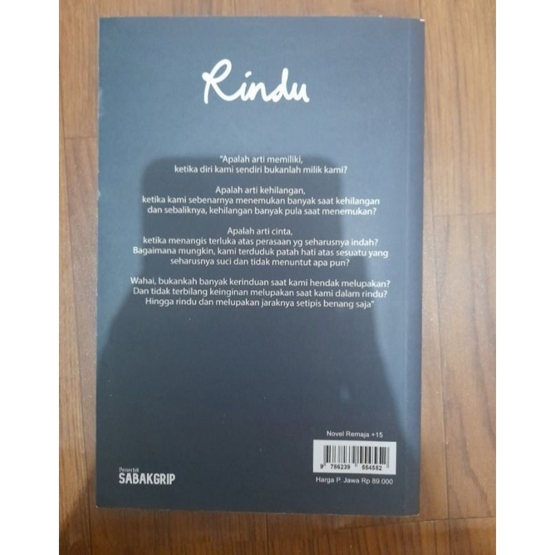 Jual buku "Rindu" | Shopee Indonesia