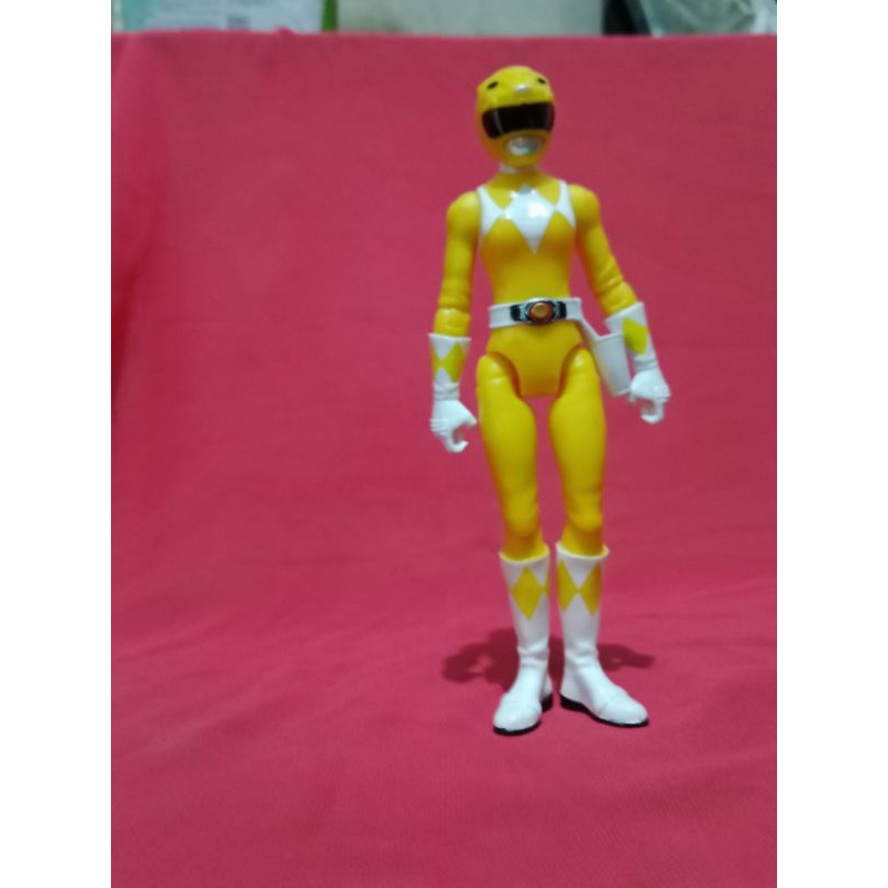 Jual Figure Power Rangers Kuning MMPR Original loose, | Shopee Indonesia